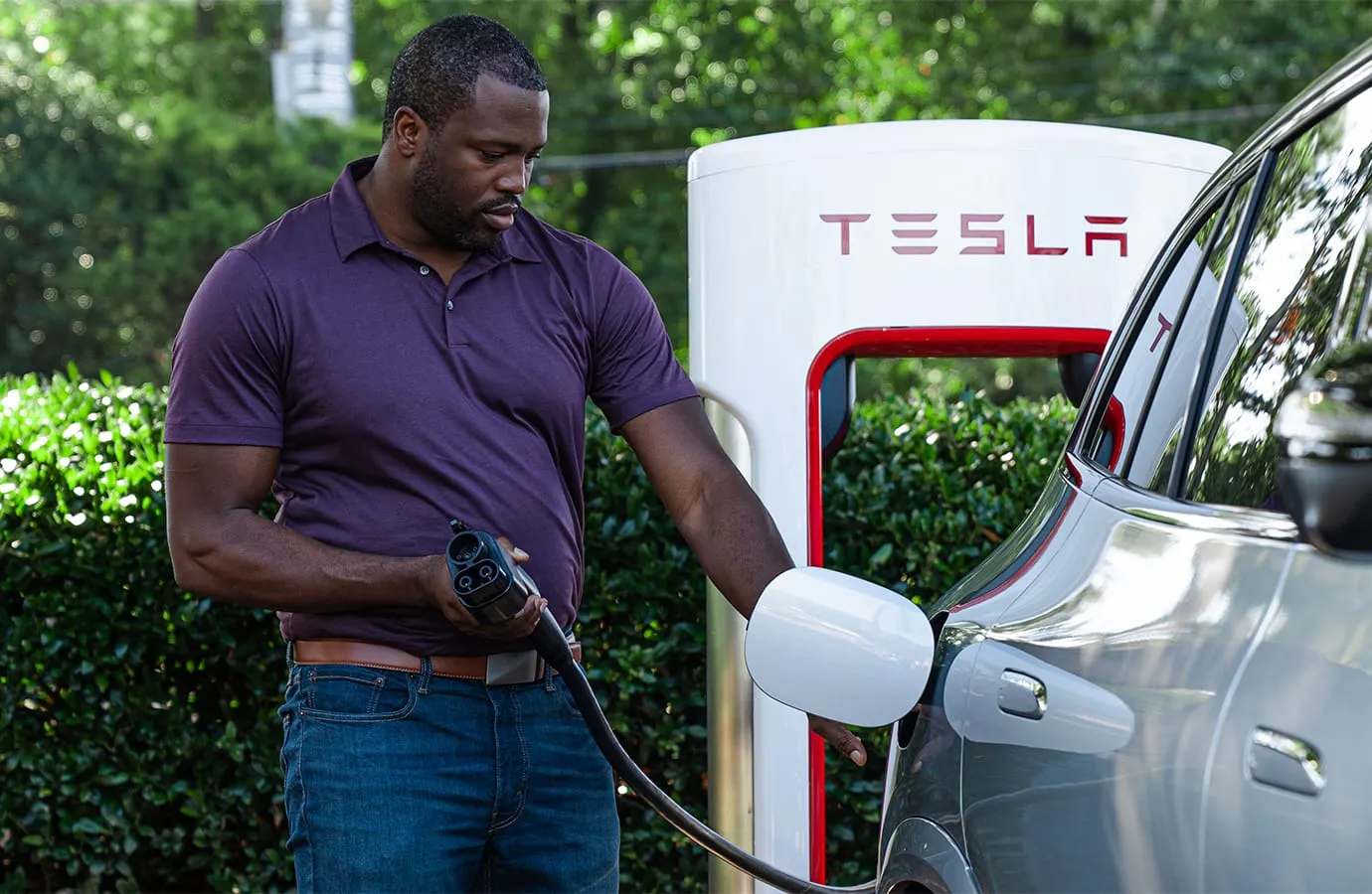 Charge Mercedes-Benz EVs with NACS Adapter | Mercedes-Benz USA