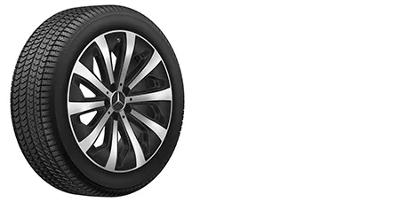 Cold Weather Wheel And Tire Assemblies