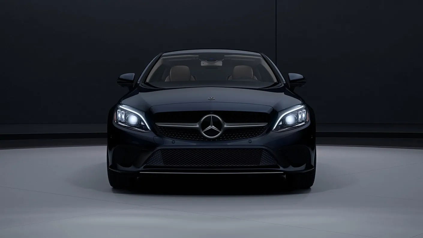 Black Mercedes 2 Door Tt
