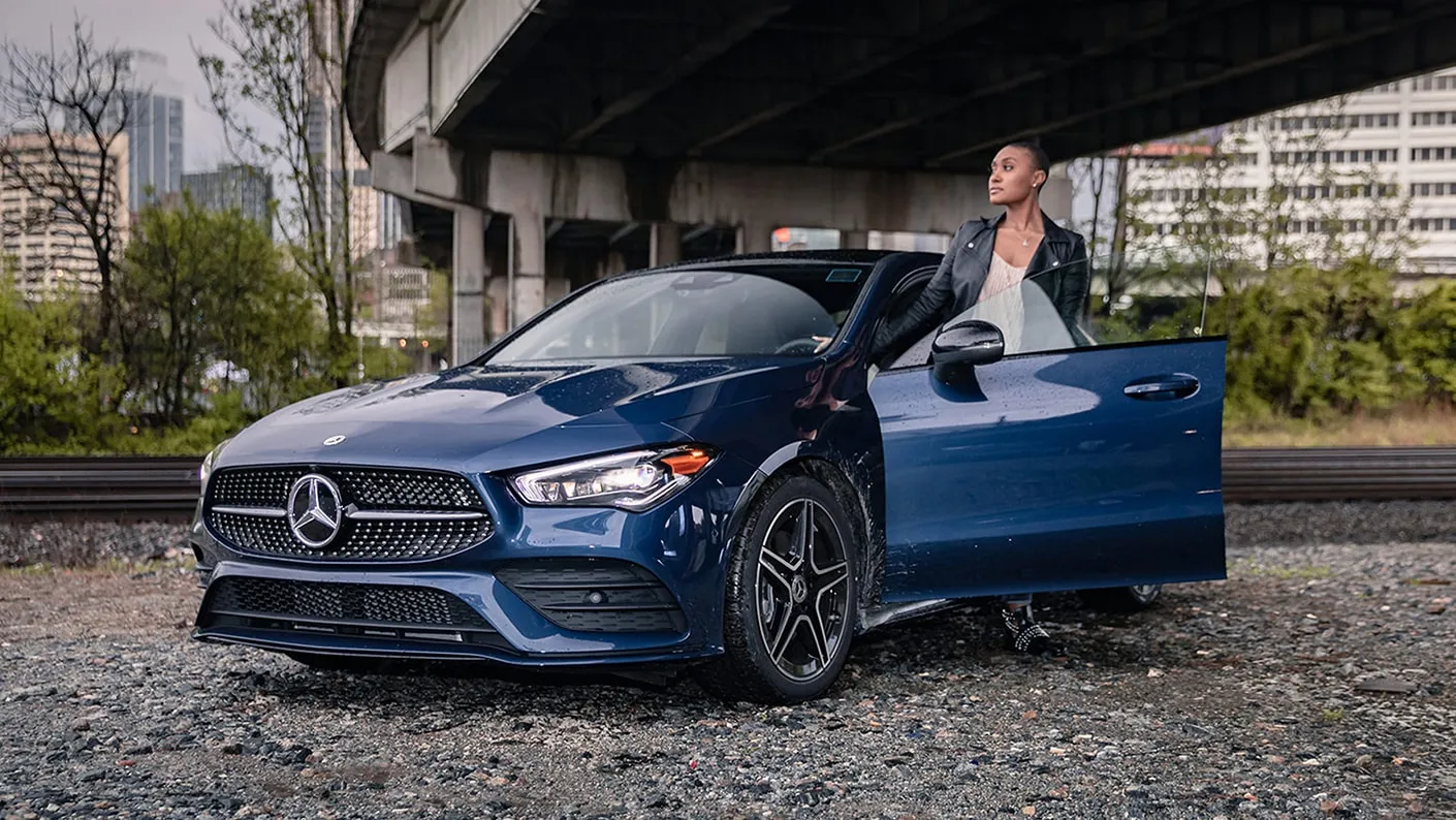 Mercedes Benz Cla Blue