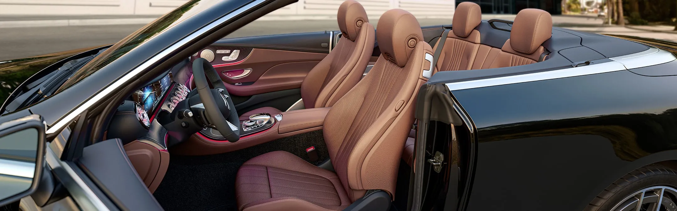 Mercedes Convertible Interior