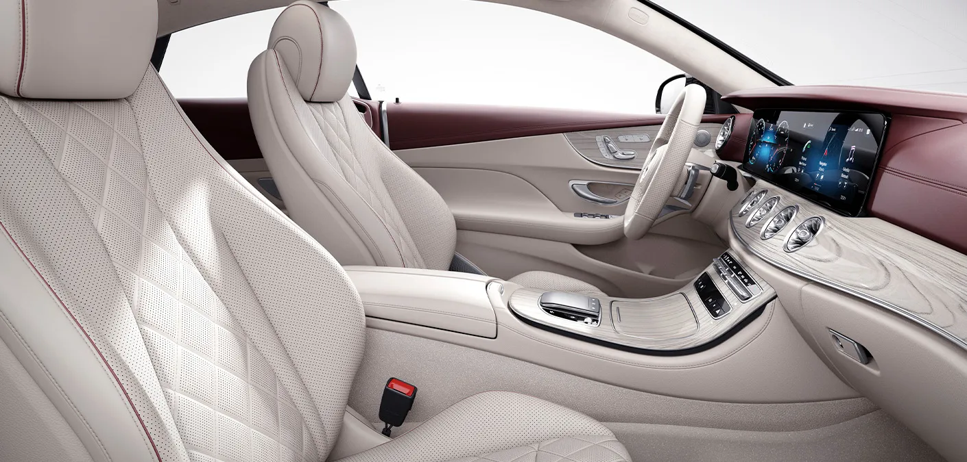 Mercedes E Coupe Interior