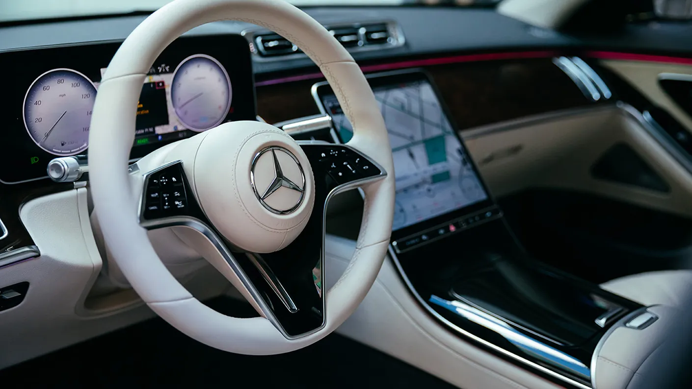 Mercedes Benz C Class 2022 White Interior