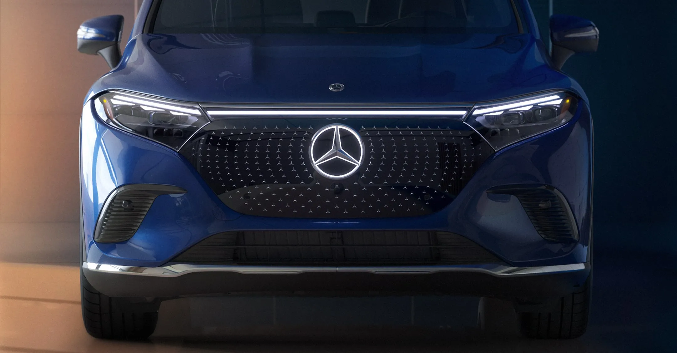 Mercedes new electric car store