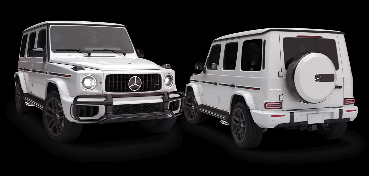 Mercedes Benz G Class Amg White