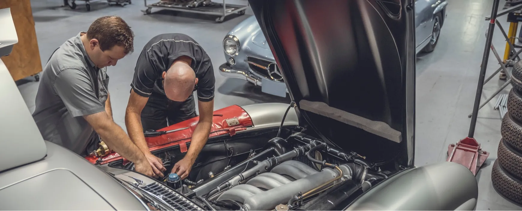 Vintage Mercedes Workshop | Classic Center | Mercedes-Benz USA